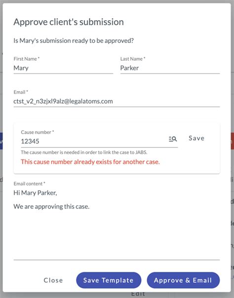 Updating The Cause Number Legalatoms
