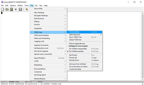 let s get going with org mode a gentle introduction to emacs and org