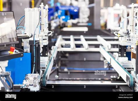 Empty Production Line In The Factory As A Metaphor Of The Global