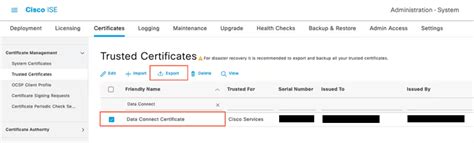 Ise What We Need To Know About Data Connect Cisco Community