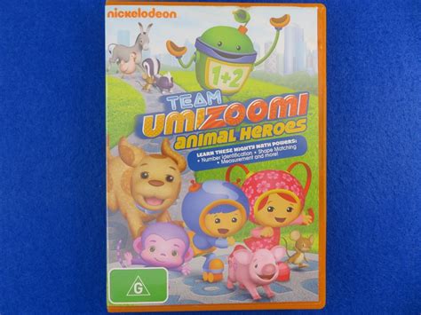 Team Umizoomi Animal Heroes Dvd