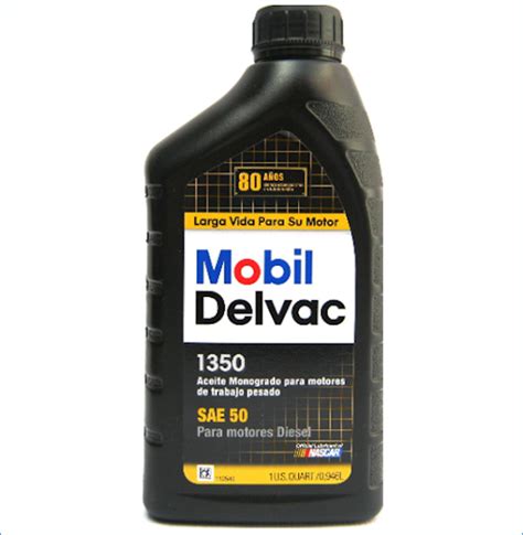 Aceite Mobil Delvac 1350 Diesel Cuarto