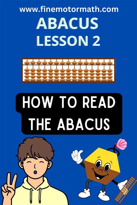 Abacus Lesson 2 How To Read The Abacus Abacus Abacus Math Lesson