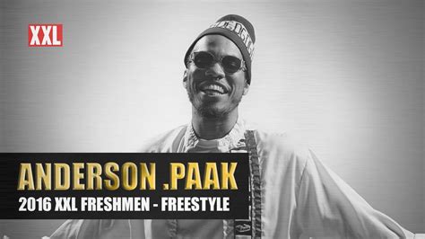 Anderson Paak Freestyle Xxl Freshman 2016 Youtube