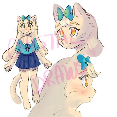 Cute Anthro Cat Adopt Crystalplanets Ko Fi Shop