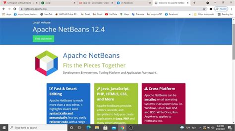 Install Apache Netbeans 124 With Java Jdk On Windows Youtube