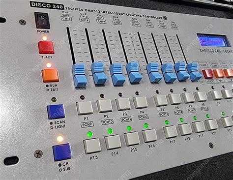 조명콘솔 Disco 240 팝니다 Dmx컨트롤러 인테리어소품 중고나라