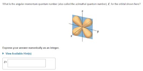 Quantum Chemistry Where Exactly Do The Orbital Angular