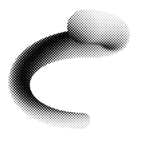 Premium Vector Abstract Composition Dots In Perspective Halftone