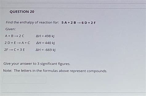 Solved QUESTION 19 What Is The Sum Of The Coefficients Chegg Com