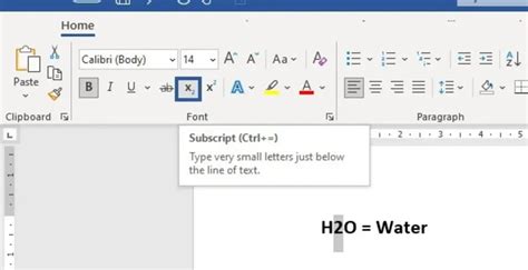 how to insert superscript and subscript in word islabit
