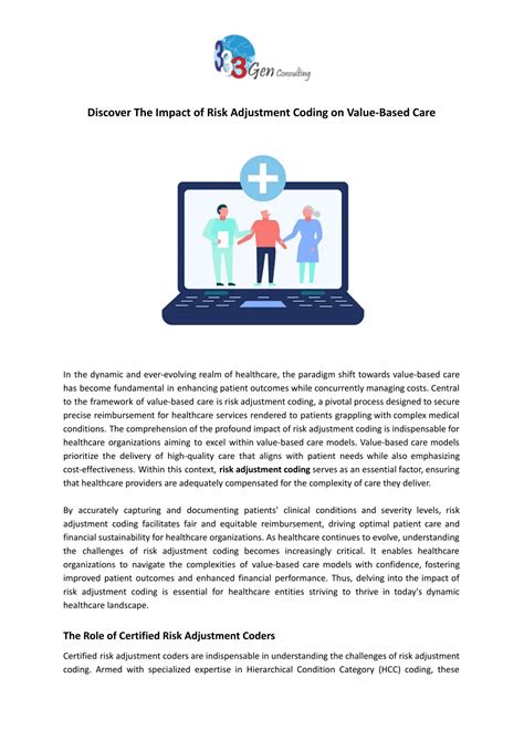 Ppt Discover The Impact Of Risk Adjustment Coding On Value Based Care