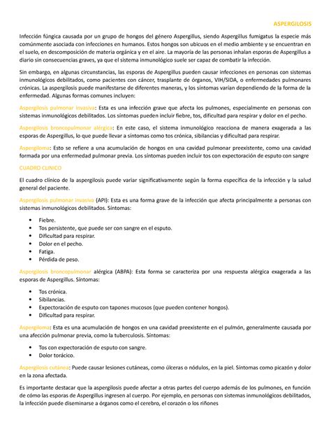 Asptab Y Epoc Asma Apergilosis Tabaquismo Y Epoc Asma