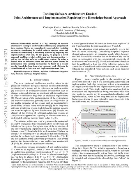 Tackling Software Architecture Erosion Joint Architecture And