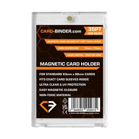 Card Sleeves And Card Holders For Standard Size Cards Card