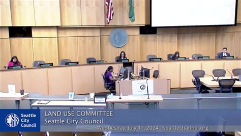 Land Use Committee 7 17 2024 City Of Seattle Free Download Borrow