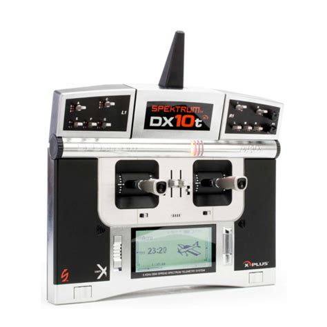 Spektrum Dx10t Instruction Manual Pdf Download Manualslib