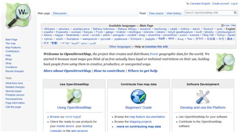 Wiki OpenStreetMap Wiki