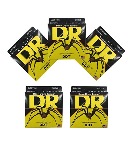 DR Guitar Strings Pack Electric DDT Drop Down Tuning Reverb Canada