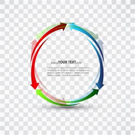 무료 다운로드 현대 둥근 화살표 템플릿 Eps Uidownload