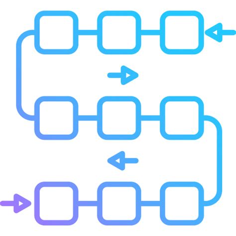 Sequence Generic Gradient Outline Icon Freepik