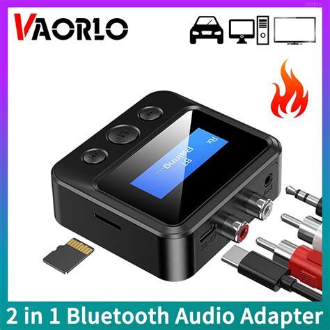 Bluetooth 5 0 Transmitter Receiver Edr Wireless Adapter Usb Dongle 3 5mm Aux Rca For Tv Pc