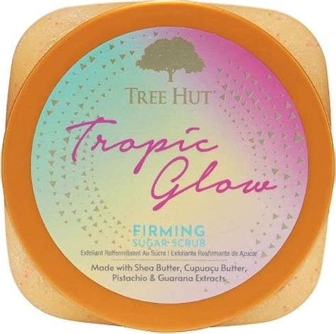 Tree Hut Tropic Glow Firming Sugar Scrub 18 Oz Formulated With Real Sugar Certified Shea Butter