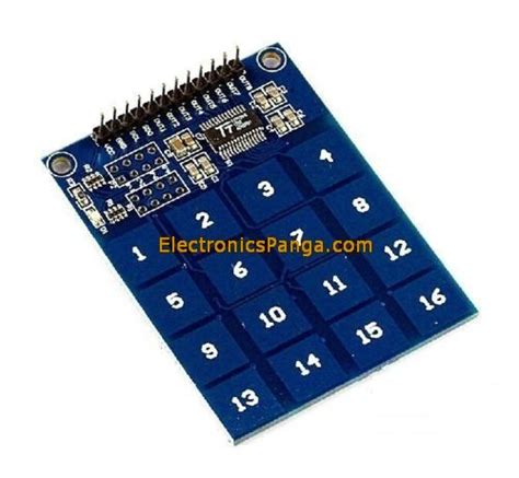 TTP229 16 Channel Digital Capacitive Touch Sensor Module Star International