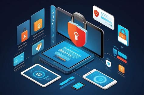 Twofactor Authentication Concept Illustration Premium Ai Generated Image