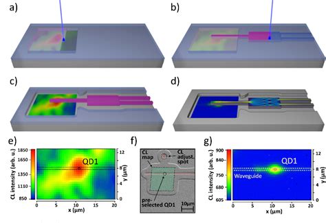 Figure 2 From Deterministic Integration Of Quantum Dots Into On Chip Multimode Interference