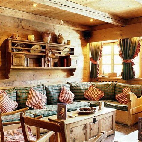 Интерьер дачи в стиле Кантри 50 фото
