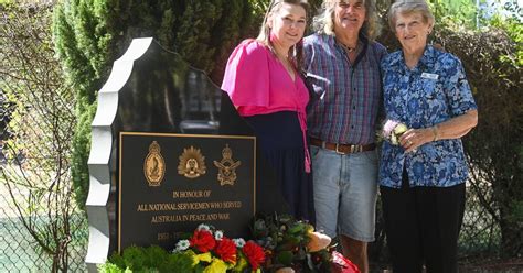 Murray Border Nashos Remember Secretary At Annual Memorial Day Service In Albury The Border