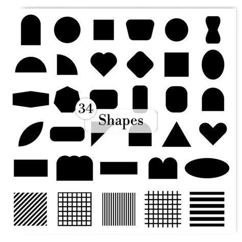 Un Ensemble Vectoriel De Formes Vecteur Premium