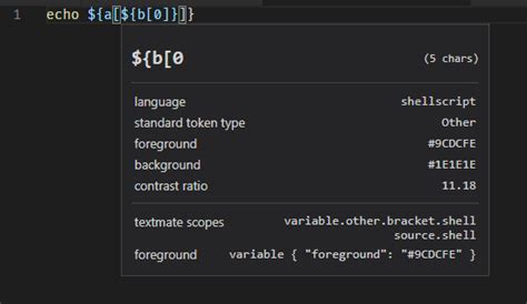 Broken Shell Script Highlighting For Array Elements Used As An Array