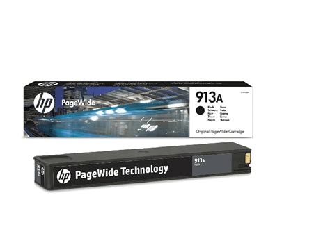 Cartucho PageWide | HP 913A, Negro, L0R95AE