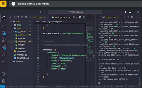 Ashim Gautam On Linkedin Learningwithdigitalpathshala Django Mysql Webdevelopment