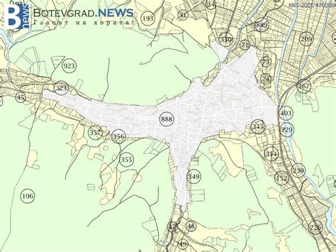 В едномесечен срок гражданите могат да правят корекции в новата кадастрална карта на Врачеш и