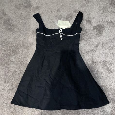 Pepper Mayo Cadence Mini Dress Black Brand New With Depop