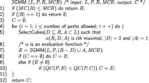 Algorithm 2 Greedy Merging With Multiple Paths Download Scientific