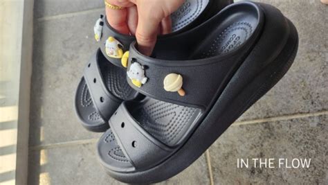 [내돈내산] 크록스 크러쉬 샌들 6cm 통굽 슬리퍼 추천 발편한 신발 네이버 블로그