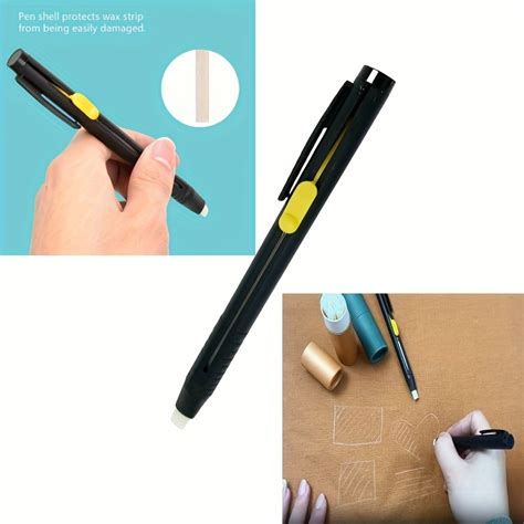 Tailors Marking Pen White Retractable Chalk With Refill High