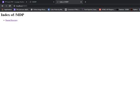 Résolu Tp Cours Php La Page Daction Du Formulaire Ne Souvre Pas Elle Ouvre Lindex Par