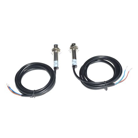 M12 Laser Sensor Switch Waterproof DC 20 Meters Distance Normally Open B NPN O Photoelectric