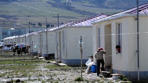 წეროვანში დევნილთა საცხოვრებელი სახლები დაიტბორა