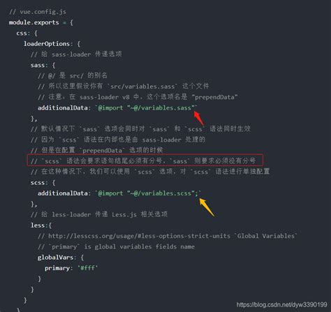 Vue Cli 45配置css预处理器时候遇到的低级错误 报错sasserror File To Import Not Found Or