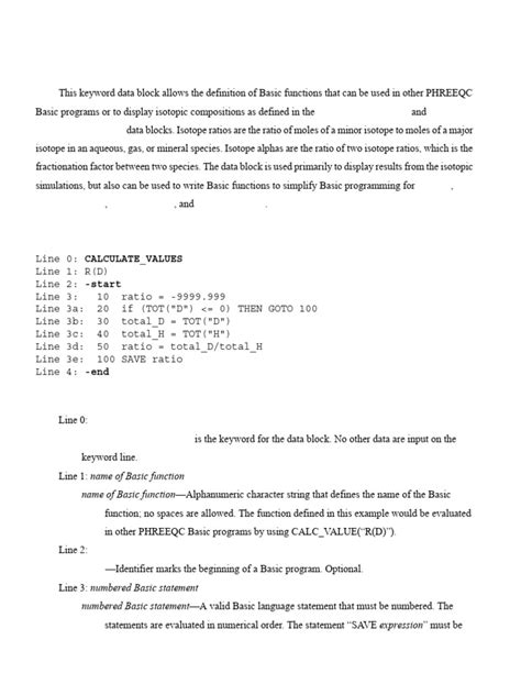 Calculate Values Pdf