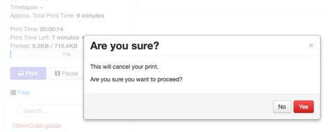Cancel A Print From OctoPrint Get Help OctoPrint Community Forum