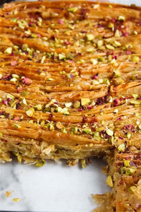 Phyllo Dough Crinkle Cake With Cardamom And Pistachios Ministry Of Curry