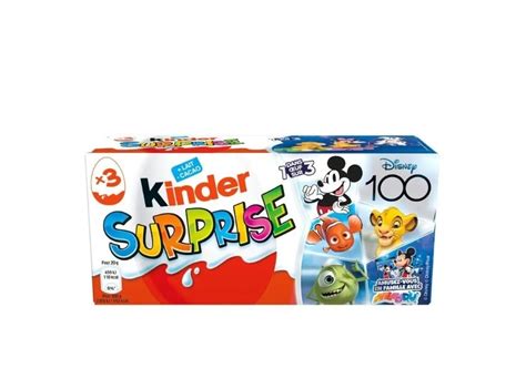 Шоколадные яйца Kinder Surprise Disney 3x60г купить в Украине Rozetka Цены на Шоколадные