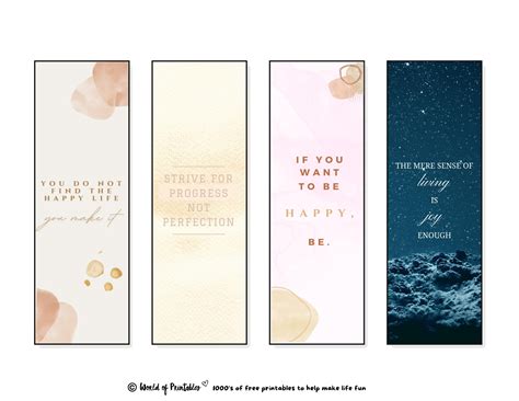 100 Best Bookmark Quotes World Of Printables
